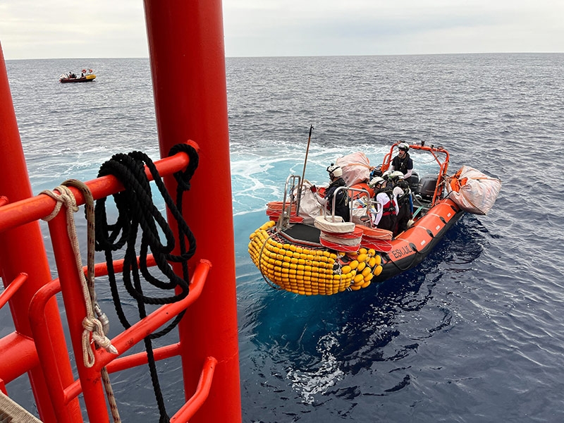Red Cross Conducts Rescue Mission in Mediterranean Sea