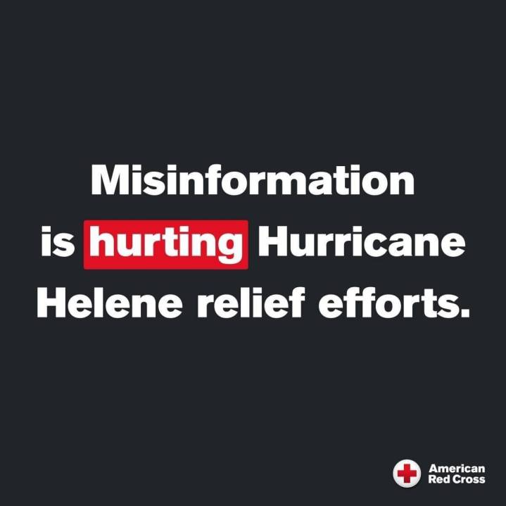 Fact Check: Red Cross addresses misinformation amid Helene response