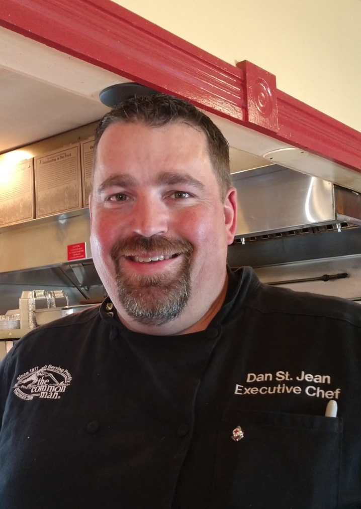 Executive Chef Wears Red Cross on His Coat After Rolling Up His Sleeve