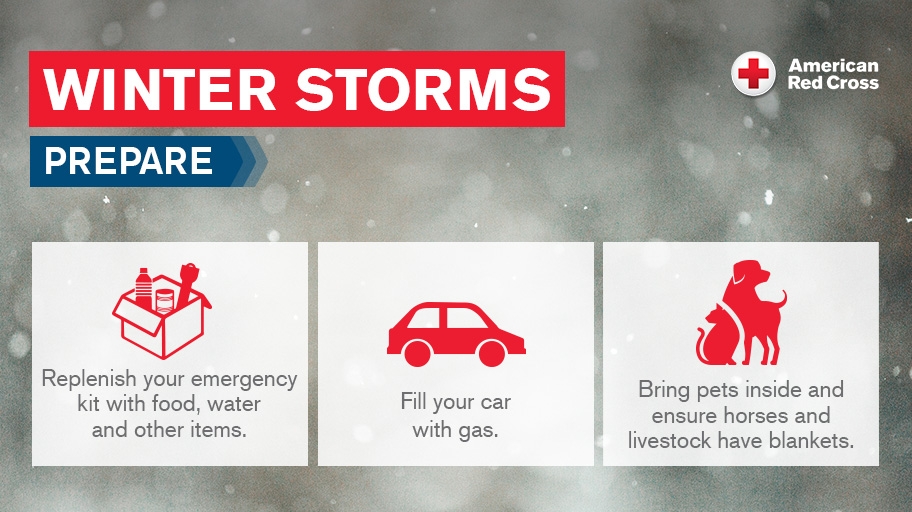 Winter Storm on the Way – Stay Safe