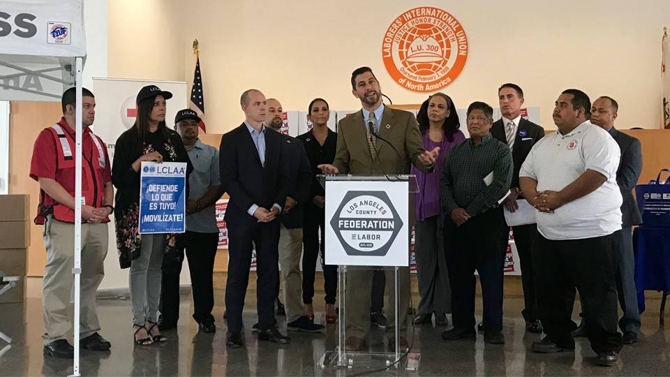 Red Cross and Los Angeles County Federation of Labor Partnership