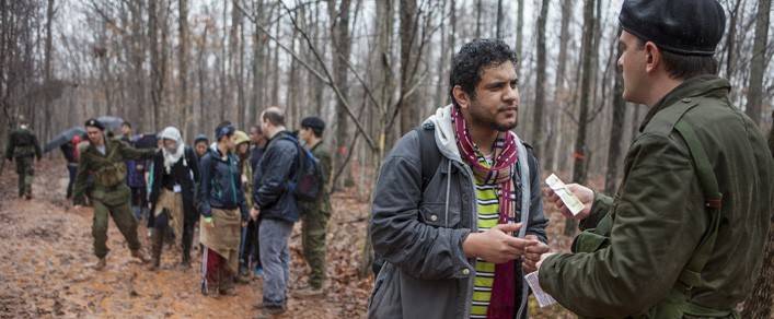 Red Cross Simulation Shows a Day in the Life of a Refugee