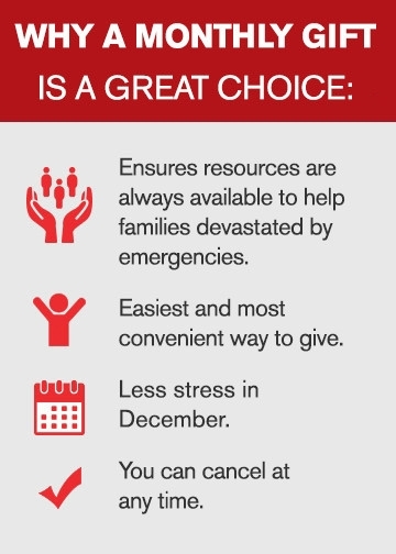 Become A Monthly Donor | American Red Cross