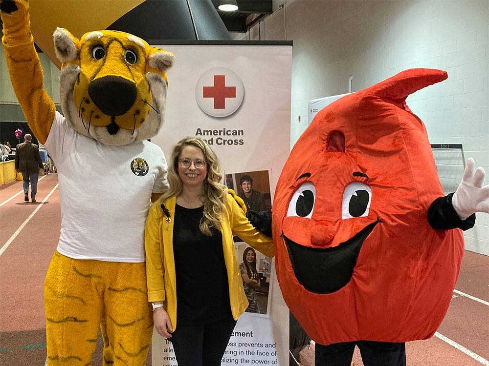 Volunteers are the backbone of the Red Cross mission