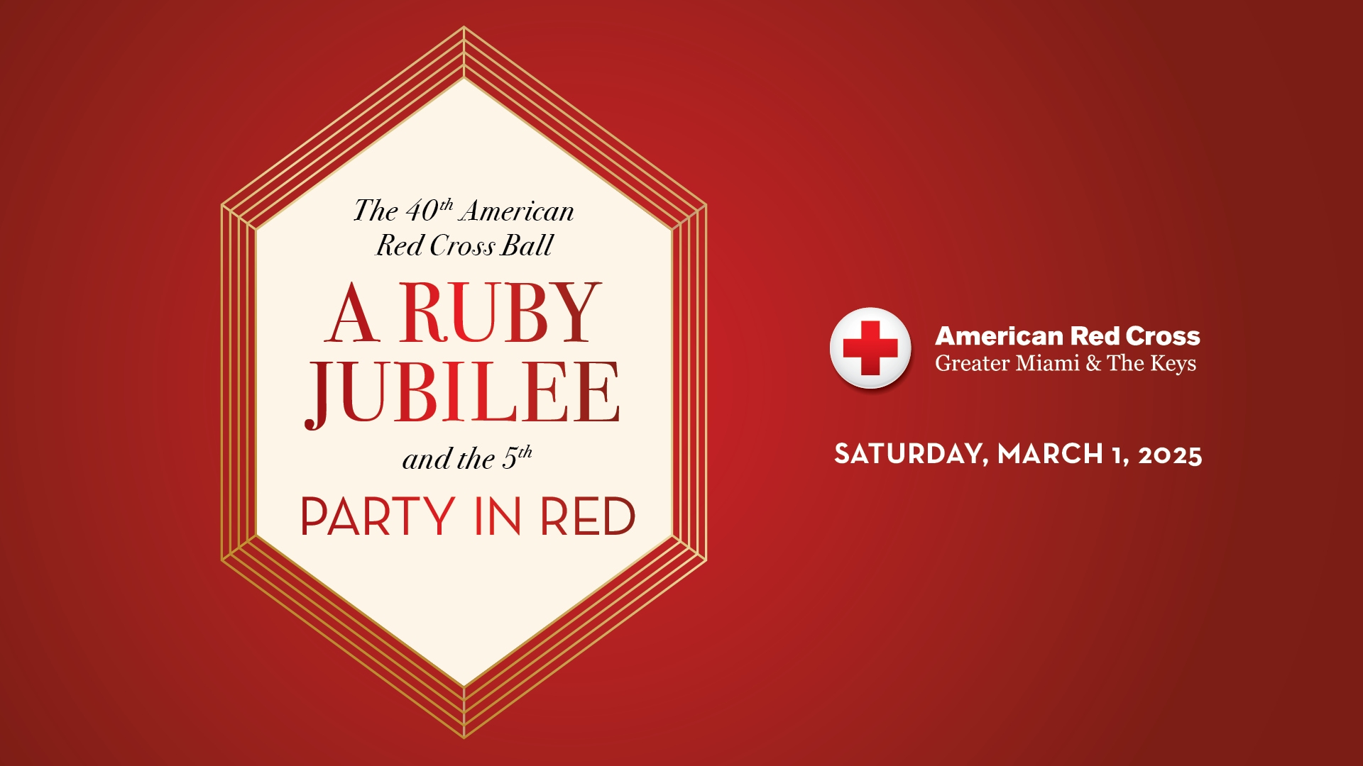 Red Cross Ball | Miami Event