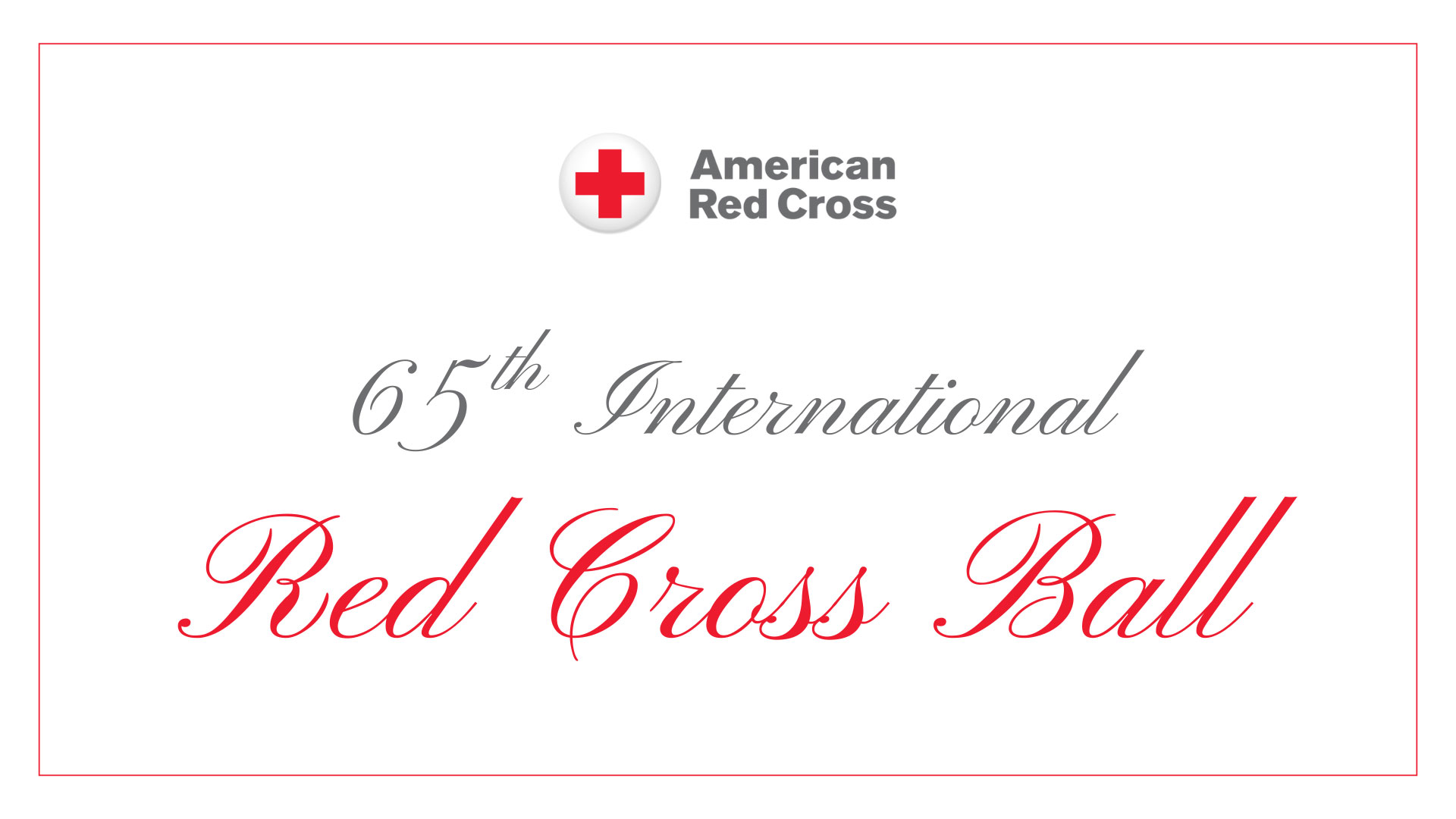International Red Cross Ball | South Florida Region Event