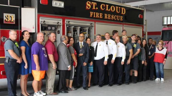 Home Fire Safety Partner Honored with “Life Saved” Award