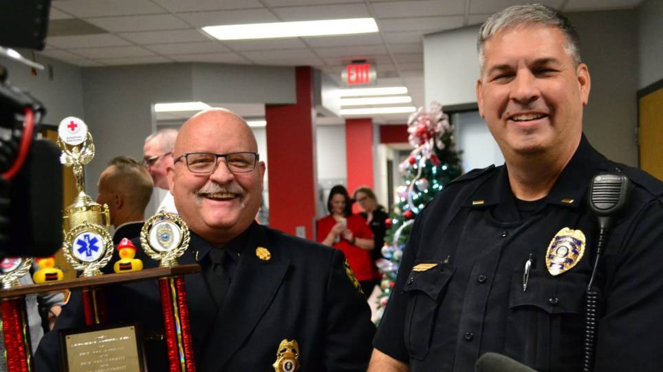 Battle of the Badges Trophy | News | Red Cross