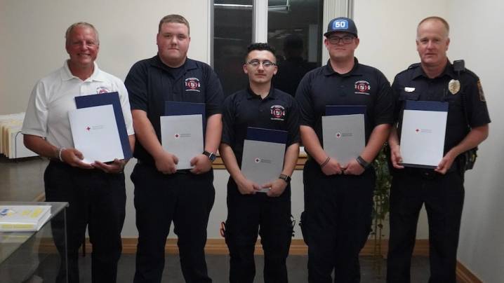First Responders Honored for Saving Child | News | American Red Cross