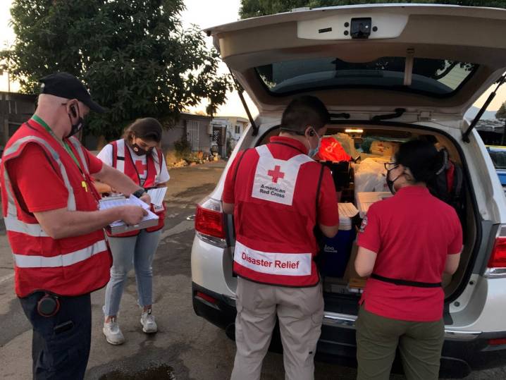 Red Cross LA Helps 157 People Affected by Fire in Rosemead