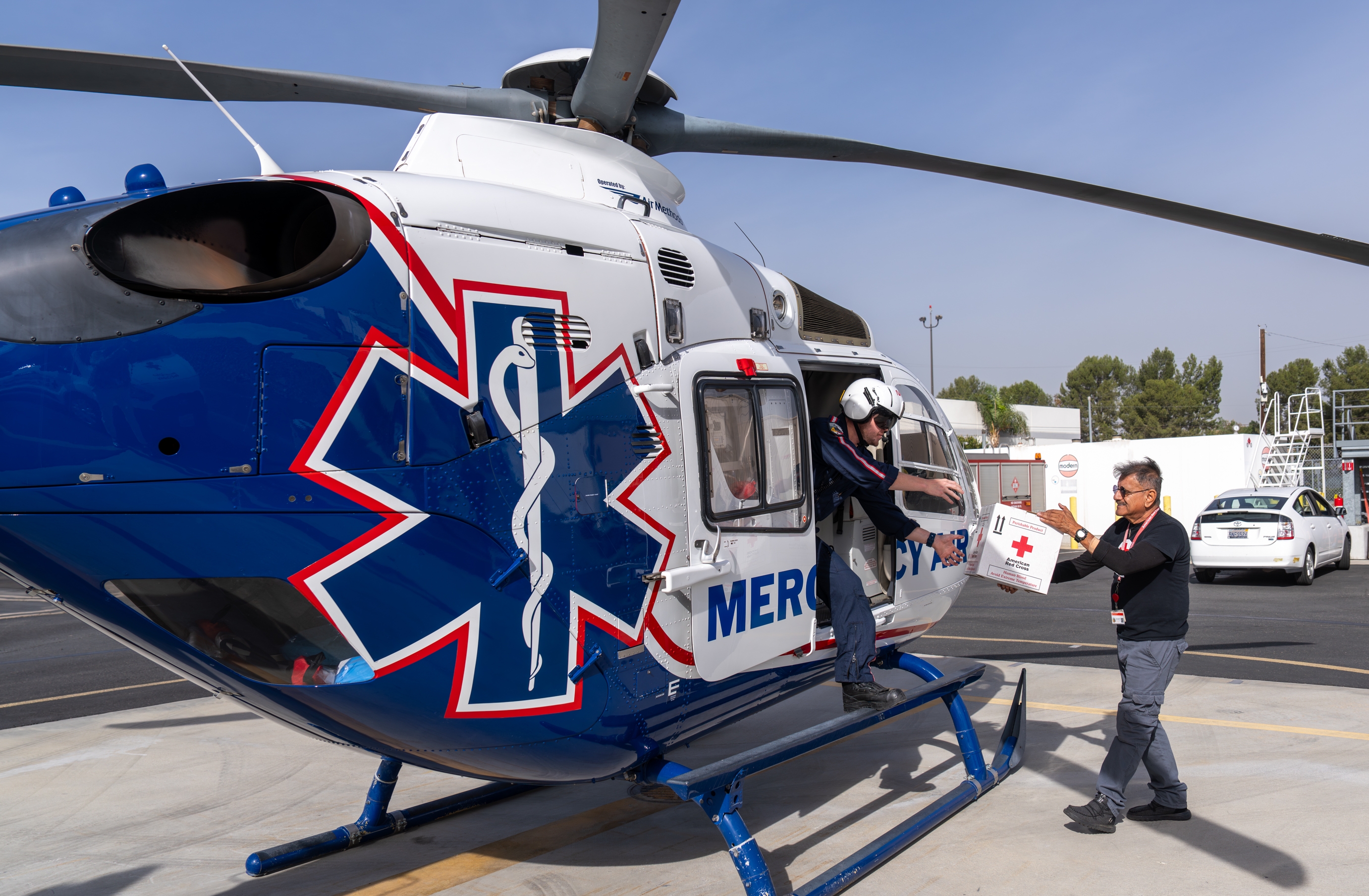 Donated Blood Takes Flight: Part I