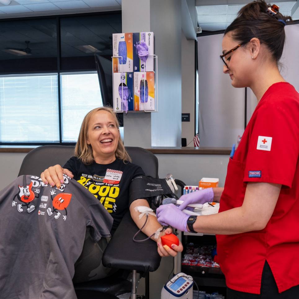 A Hero for Babies in Need of Blood