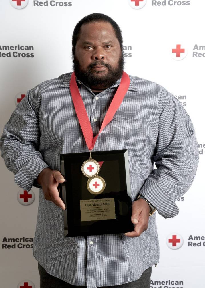 Hometown Heroes Captain Maurice Scott and Anthony Lo Grande