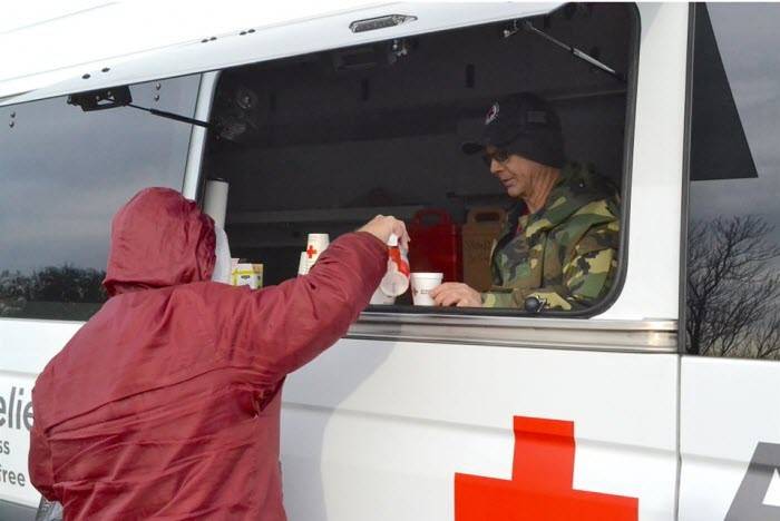 Volunteer springing into action | Red Cross of Missouri-Arkansas