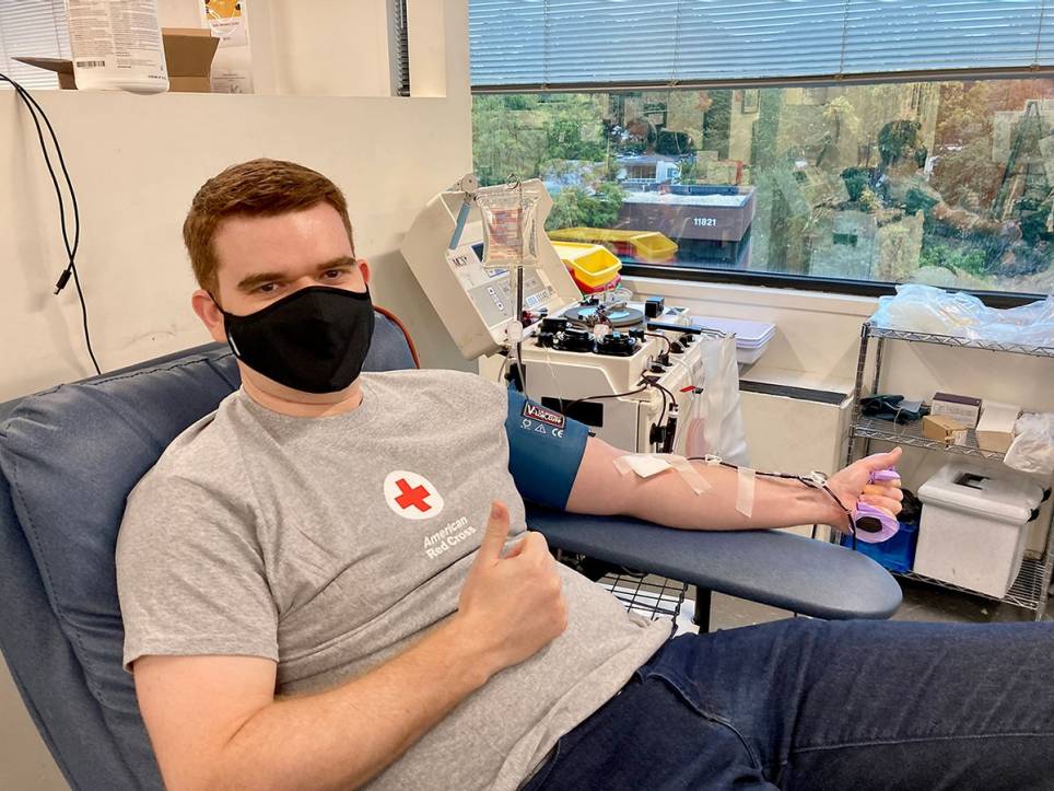 First Gallon of Blood Donated—"It’s the Right Thing to Do”