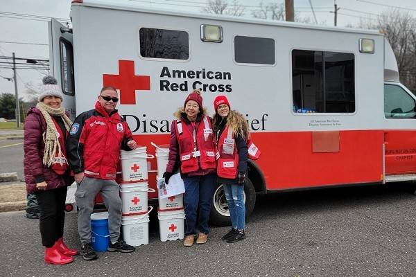 NJ Flooding - Despite Winter Weather Red Cross Continues to Help | News ...