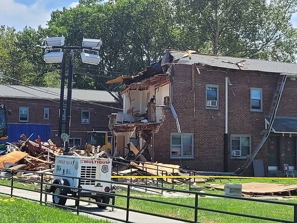 Red Cross Helping After Newark Explosion | News | Red Cross of New Jersey