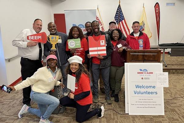 Red Cross NJ Sound the Alarm Mount Holly | News | Red Cross of New Jersey