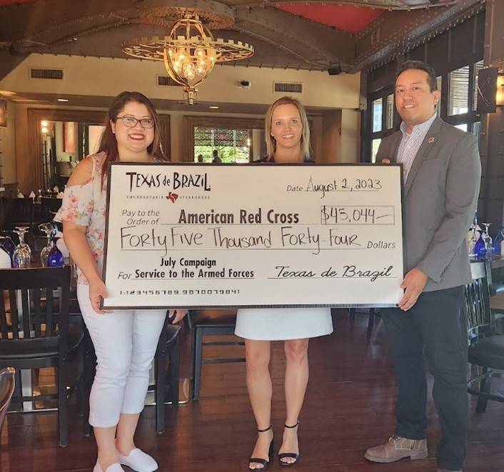 Texas De Brazil Continues Support of Red Cross | News