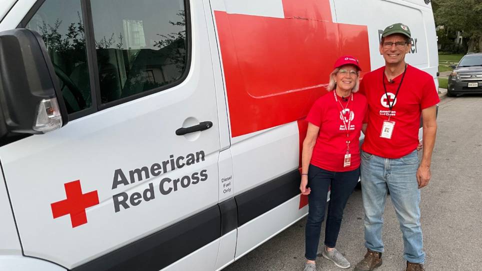 North Texas couple driving Red Cross truck to help Hurricane Milton