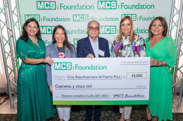 Cruz Roja Americana recibe donativo de MCS Foundation | Cruz Roja ...