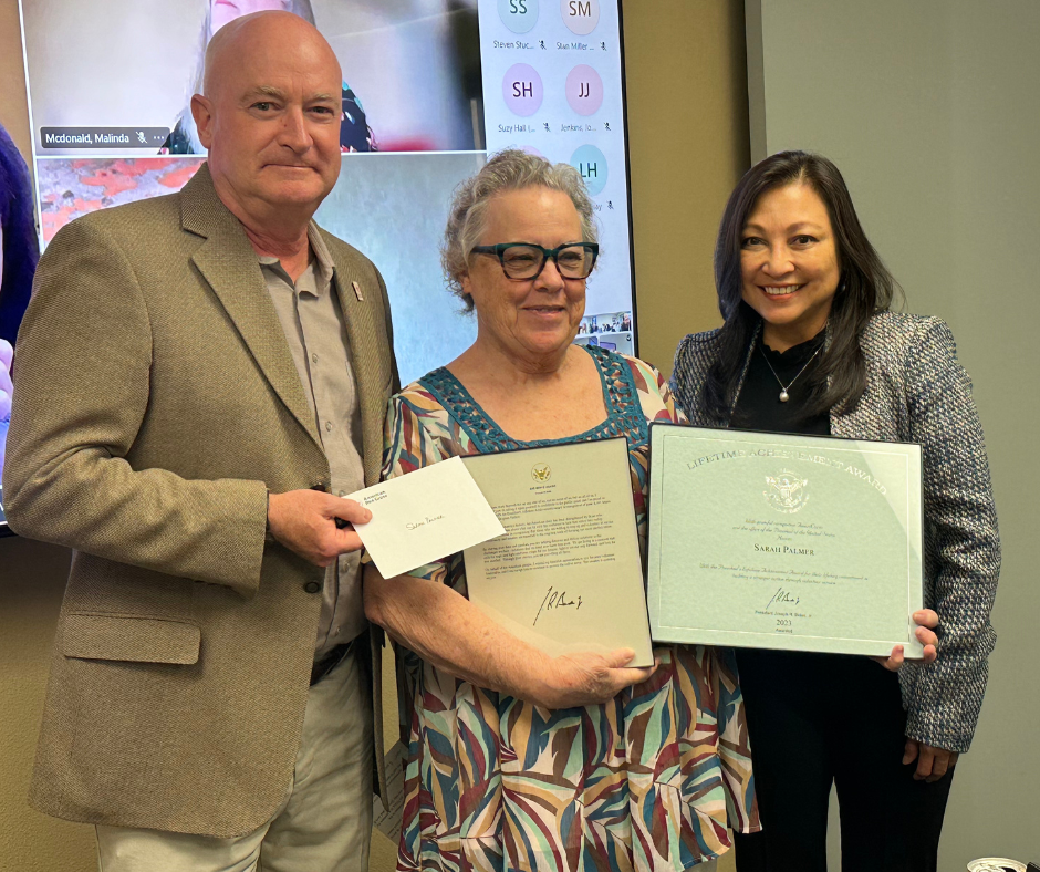 Red Cross Volunteer Receives Presidential Lifetime Achievement Award ...