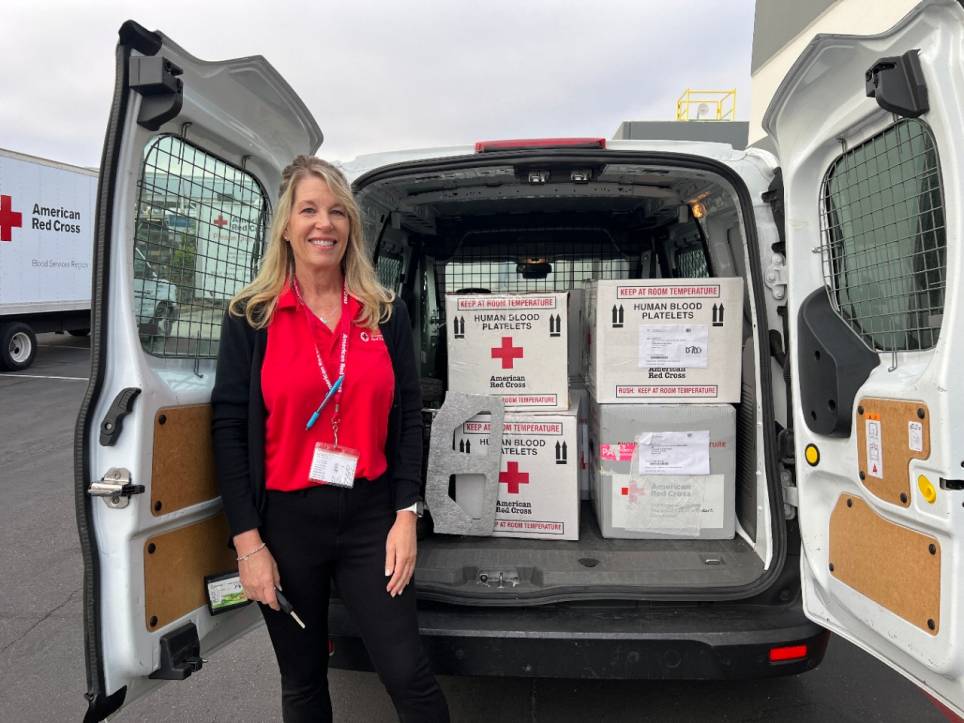 Delivering Lifesaving Blood with Susan Hess | News | American Red Cross