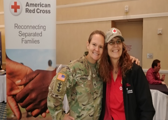 Red Cross Service to the Armed Forces Volunteer Goes Above and Beyond