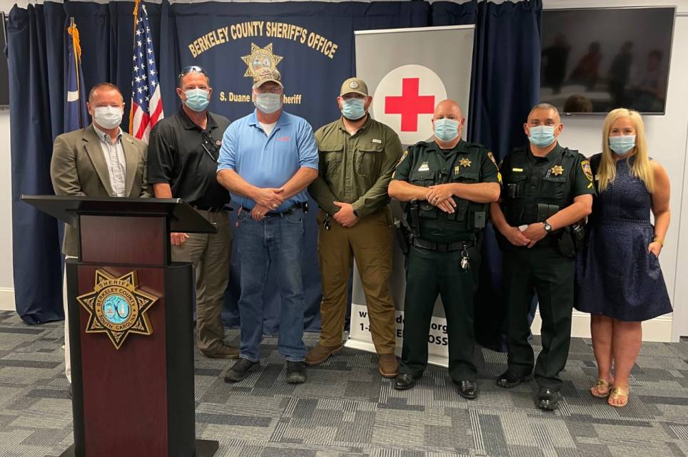 Three Berkeley County Sheriff’s Deputies Honored with Lifesaving Awards