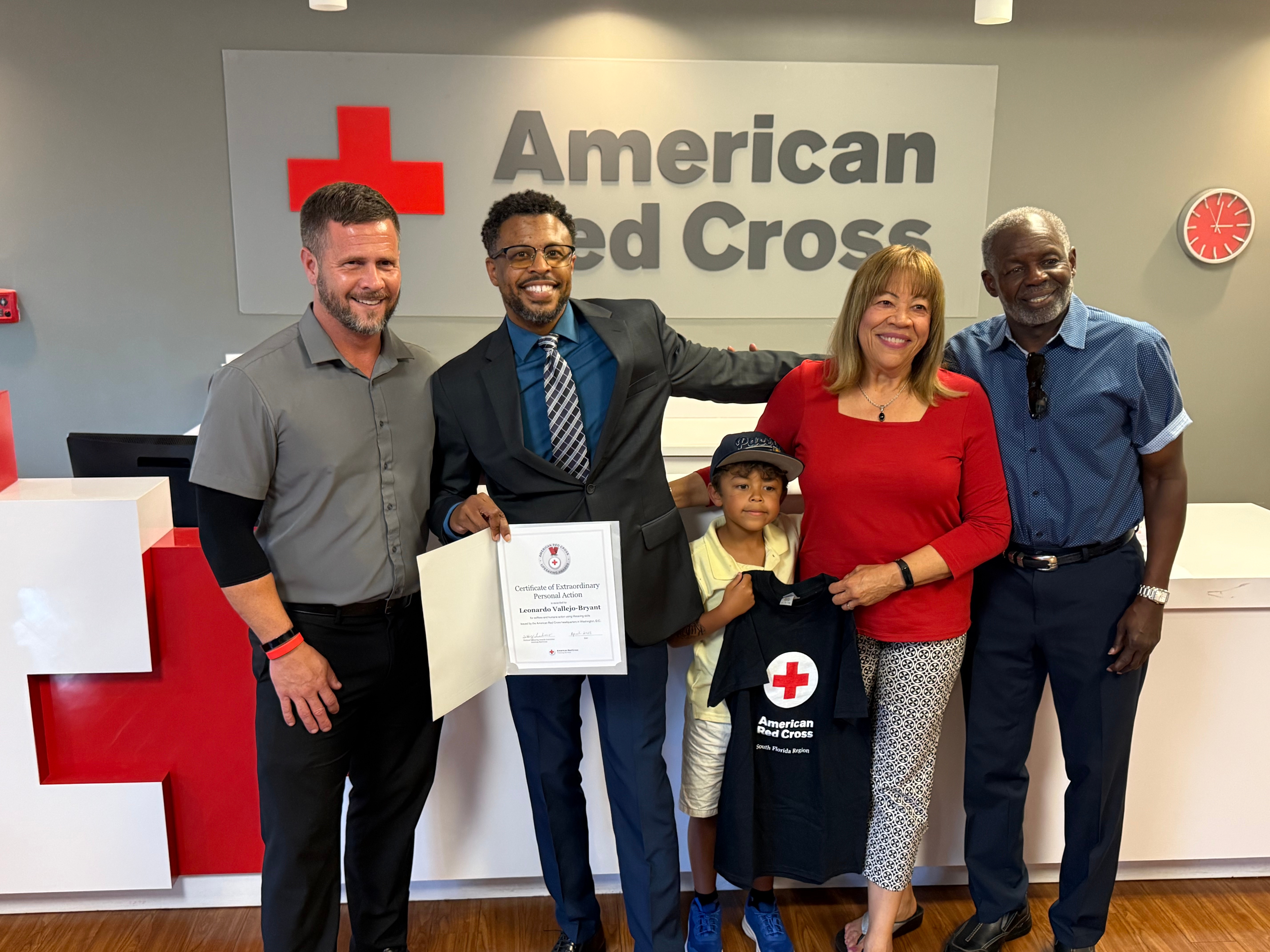 Lifesaving Award | Press Release | American Red Cross of South Florida