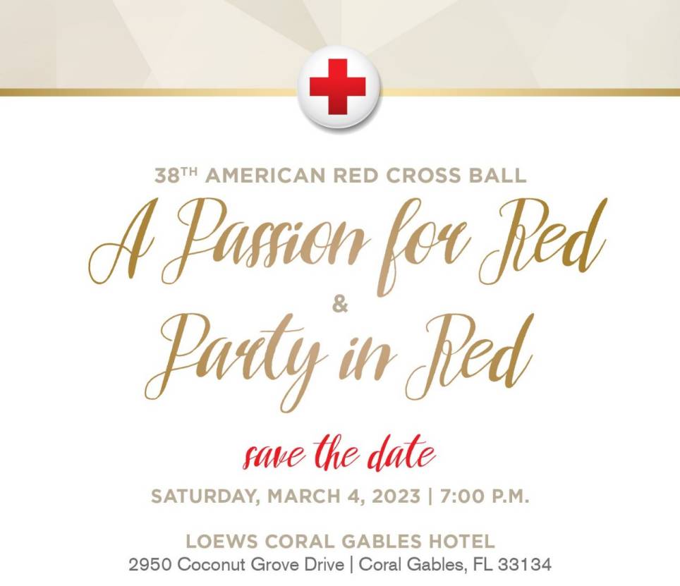 38TH AMERICAN RED CROSS BALL | Press Release | American Red Cross