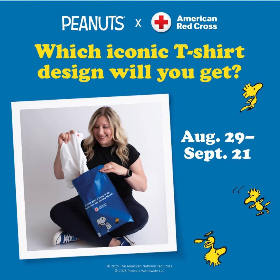 Red Cross x PEANUTS | News | American Red Cross
