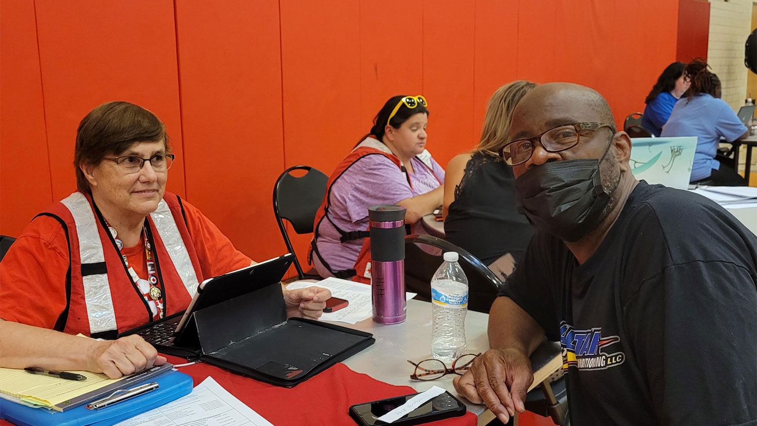 Red Cross Provides Flood Relief Assistance to Residents in Dallas