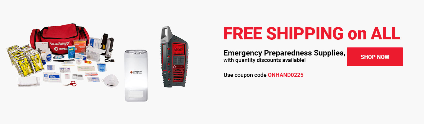 First Aid Kits, Emergency Essentials, & Survival Kits | Red Cross Store