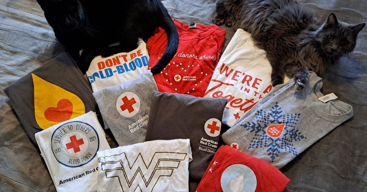 What Can You Do With Your Donor T-Shirt Collection? | Red Cross Blood
