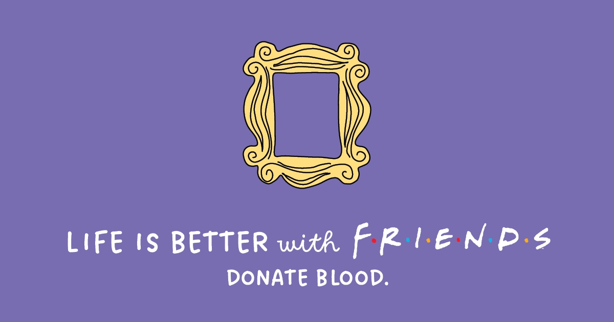 Exclusive FRIENDS gift for Donating Blood | Red Cross Blood Services