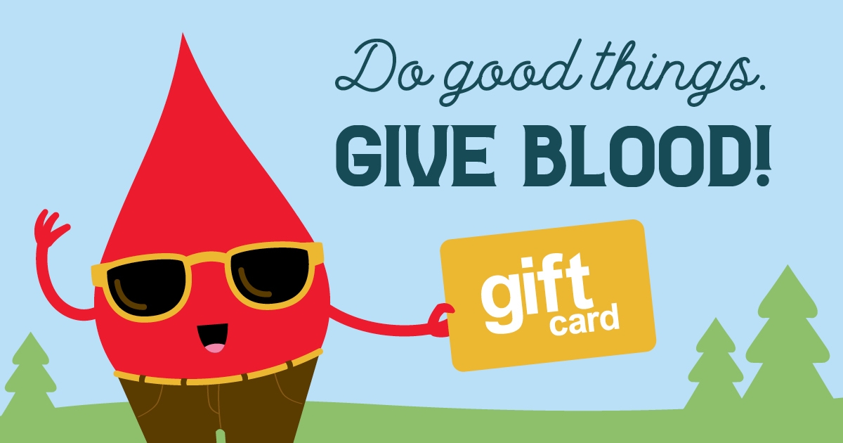 $15 Gift Card for Donating Blood | Red Cross Blood Services