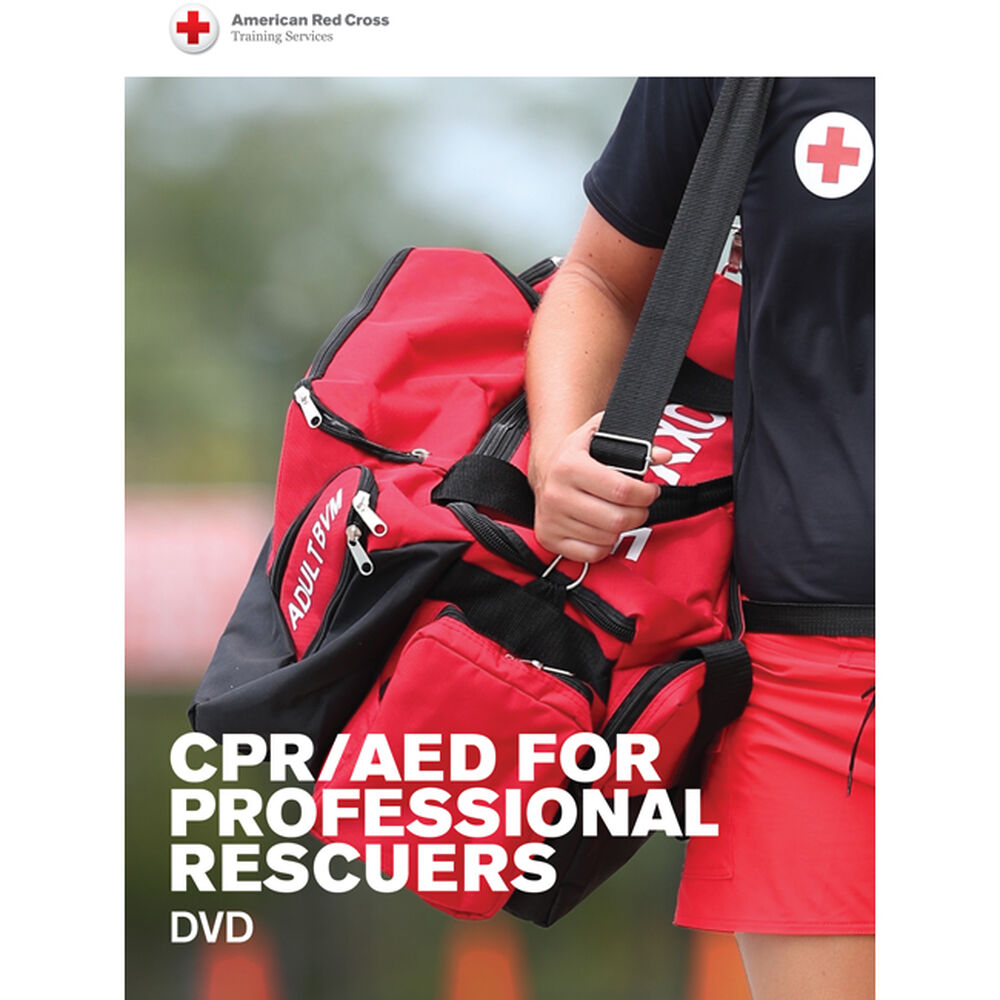 CPR/AED for Professional Rescuers (DVD) | Red Cross Store