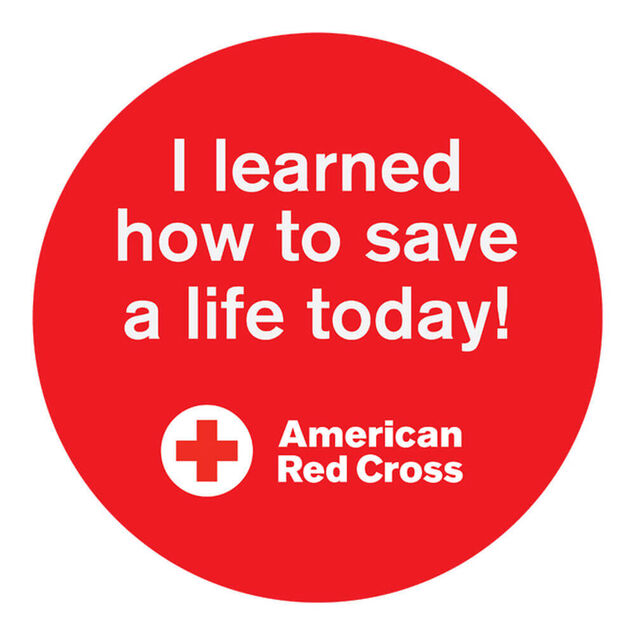 CPR Sticker - I Learned How to Save a Life | Red Cross Store