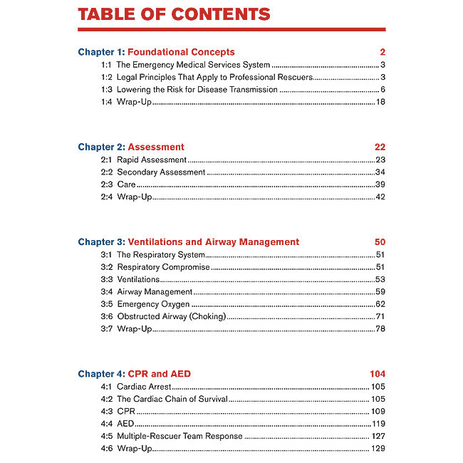 CPR/AED for Professional Rescuers Participant's Handbook | Red Cross Store