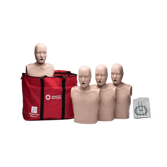 Adult Jaw Thrust CPR Manikin (4-Pack) | Red Cross Store