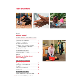 First Aid, CPR & AED Participant's Manual | Red Cross Store