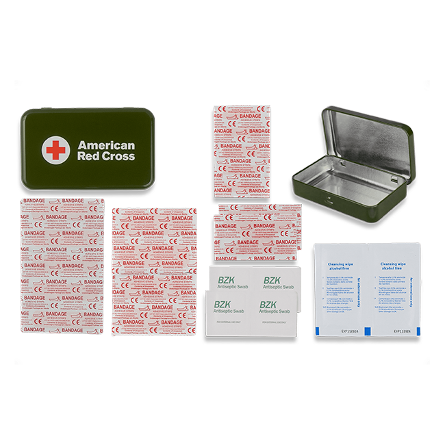 Boxes & Bins Vintage White Cross First Aid Kit rusty and crusty Home ...