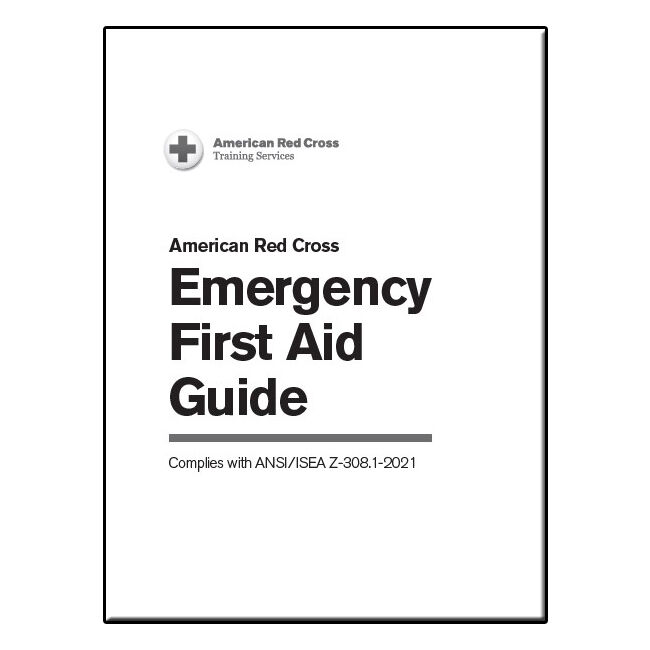 Emergency First Aid Guide - Case of 500 | Red Cross Store