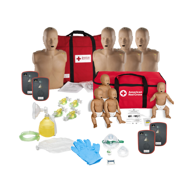 Jaw Thrust AED, CPR & BLS Manikin Instructor Kit | Red Cross Store