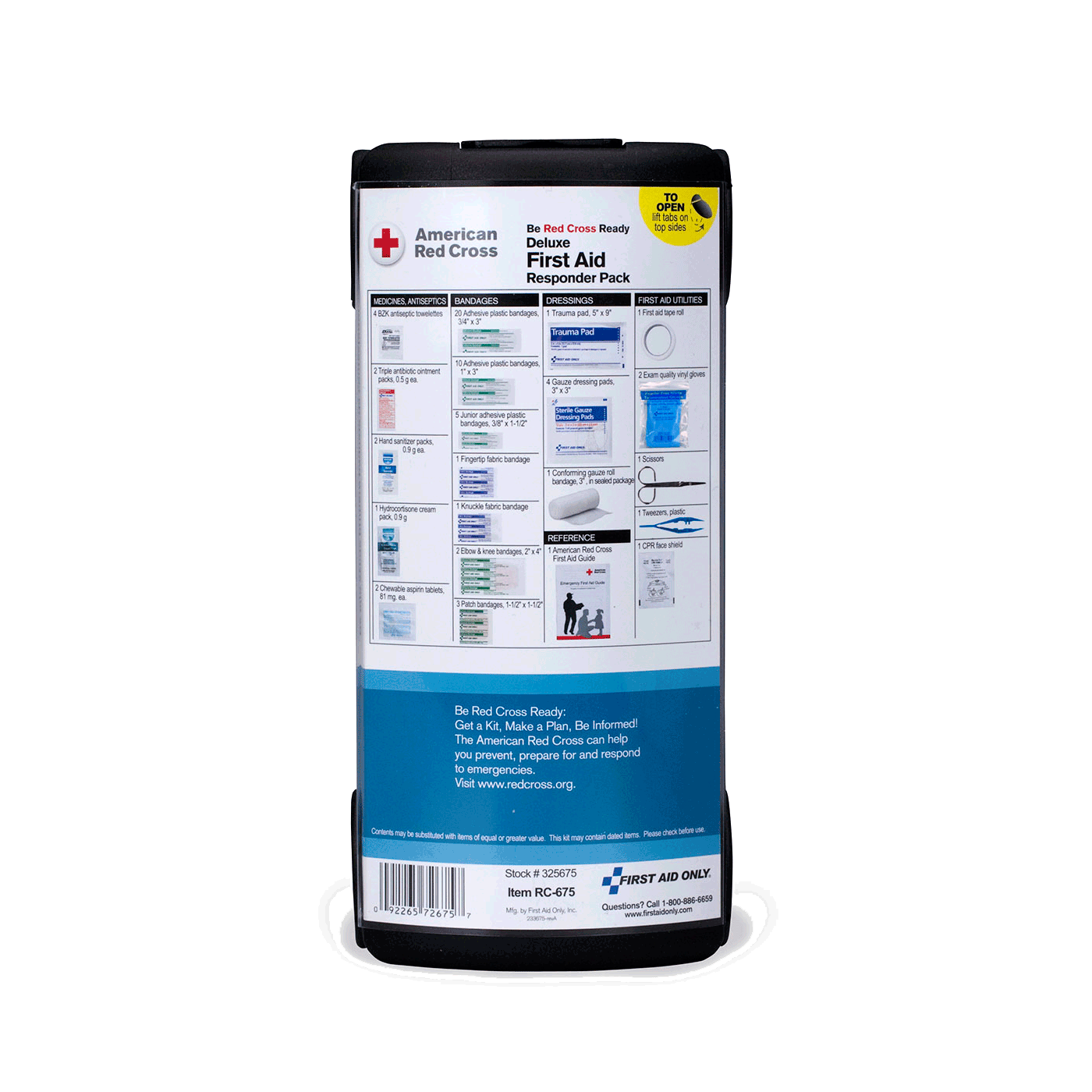 Deluxe First Aid Responder Pack Red Cross Store