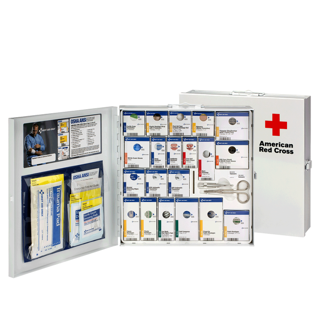 Large Metal First Aid Cabinet for the Office | Red Cross Store