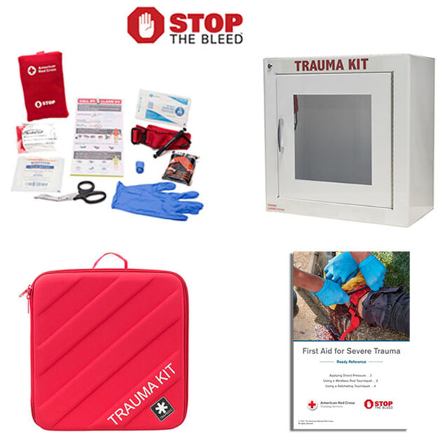 Bleeding Control Trauma Kit (Set of 4) | Red Cross Store