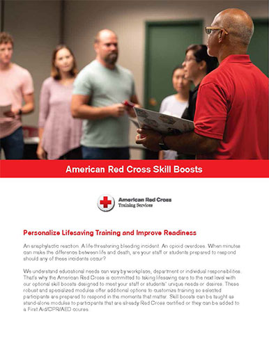 First Responder Brochure Downloads | Red Cross